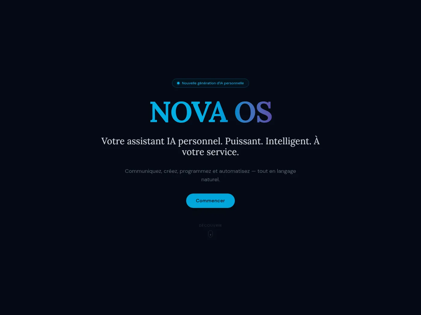 NOVA OS AI Assistant