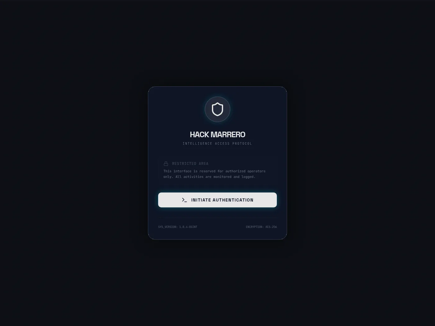 Hack Marrero OSINT Suite
