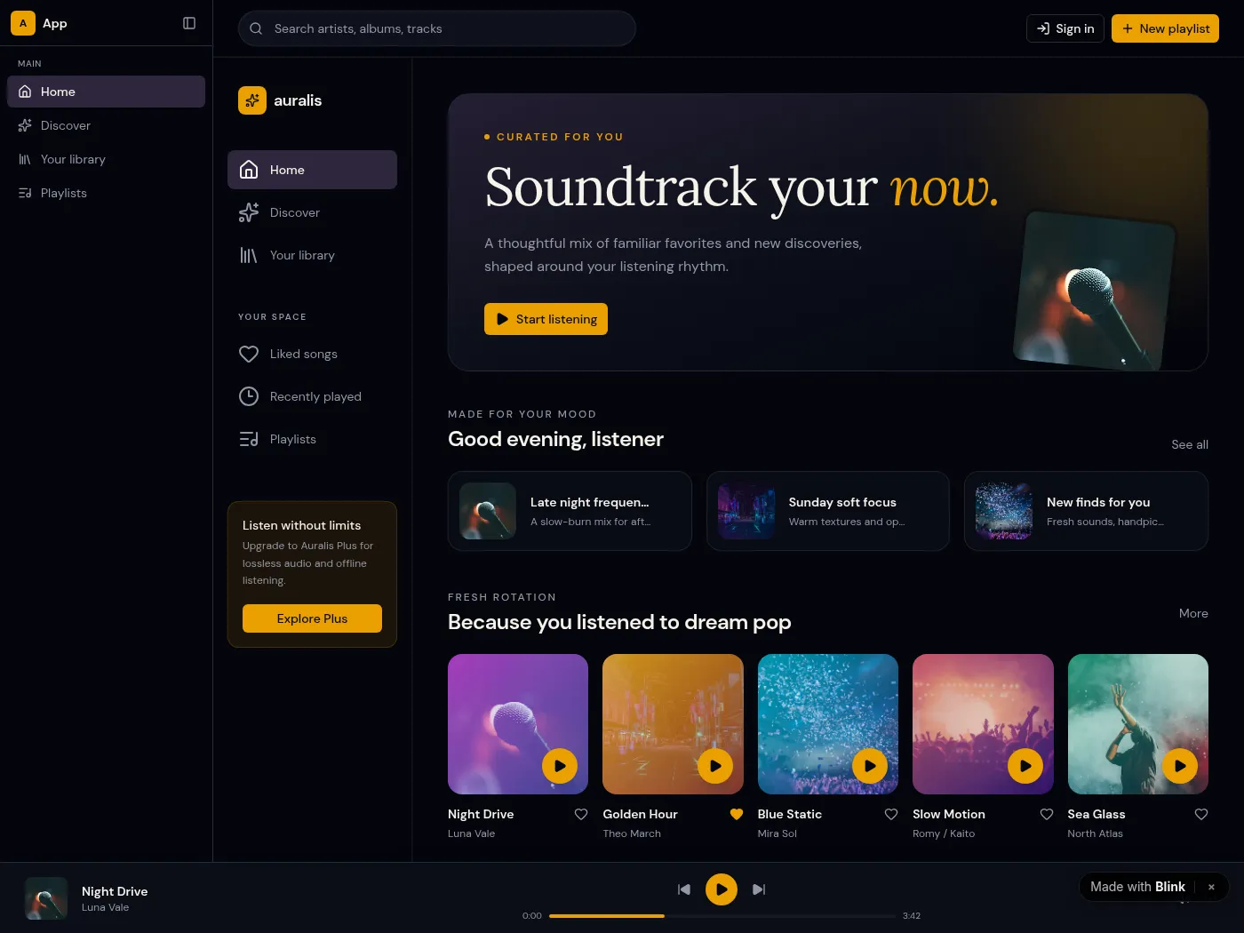 Streamify Music App