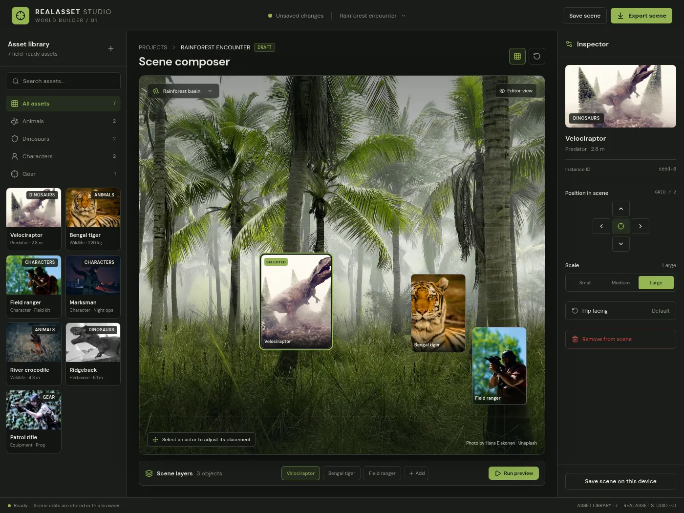 RealAsset Game Builder