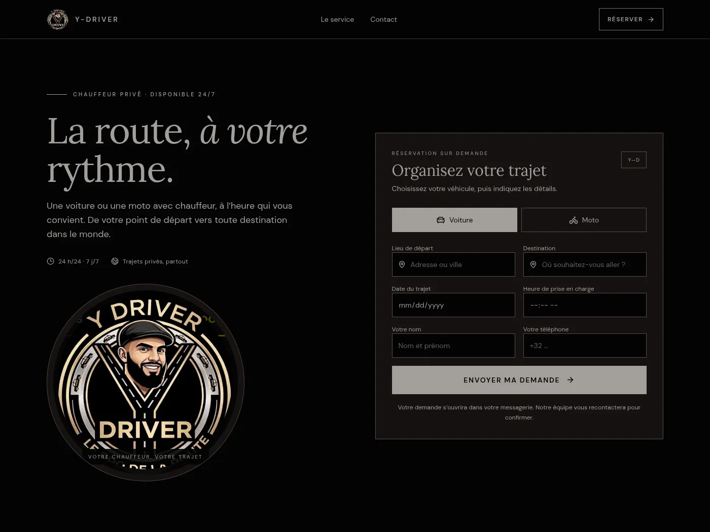 Y-Driver Taxi Service