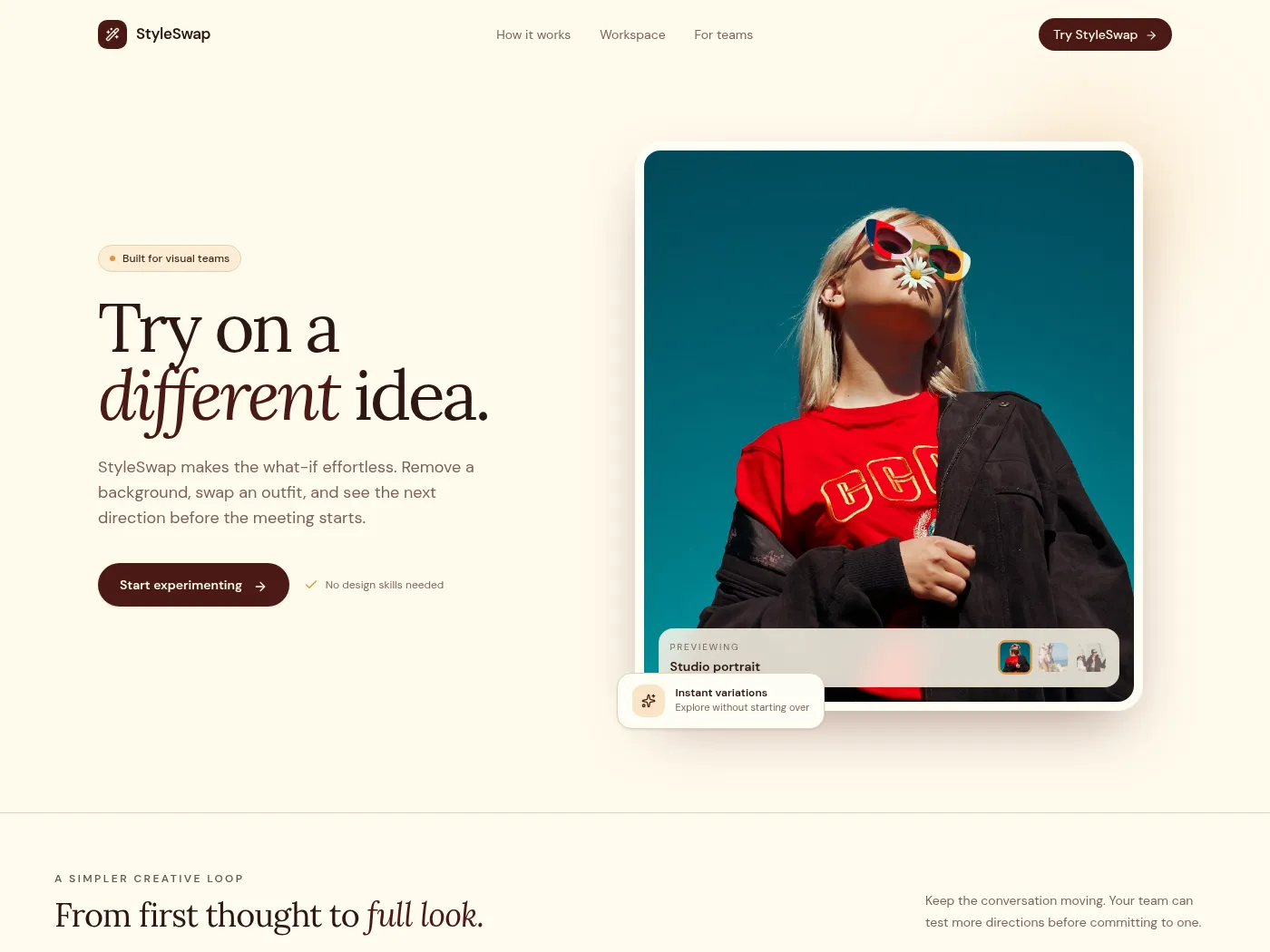 StyleSwap AI Photo Editor