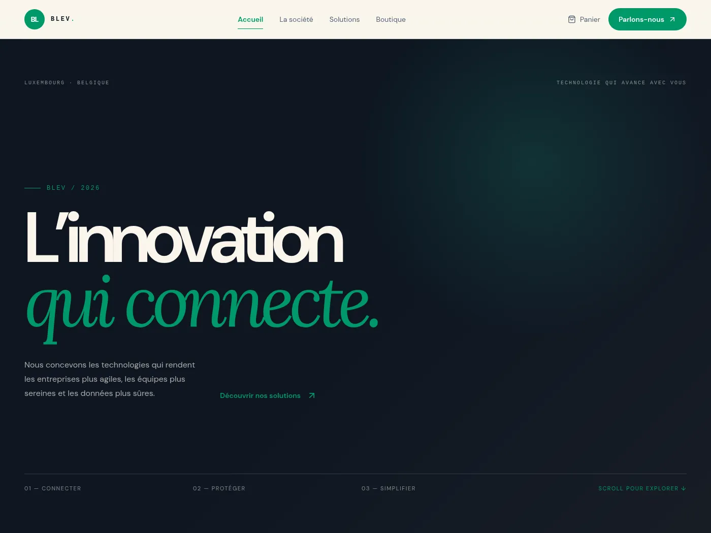 BLEV Site Redesign
