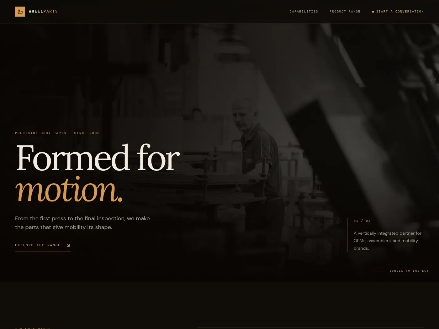 WheelParts Animated Site
