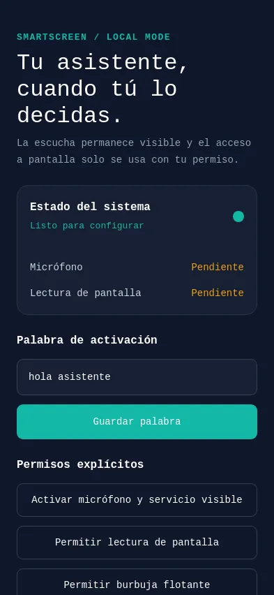 SmartScreen Assistant
