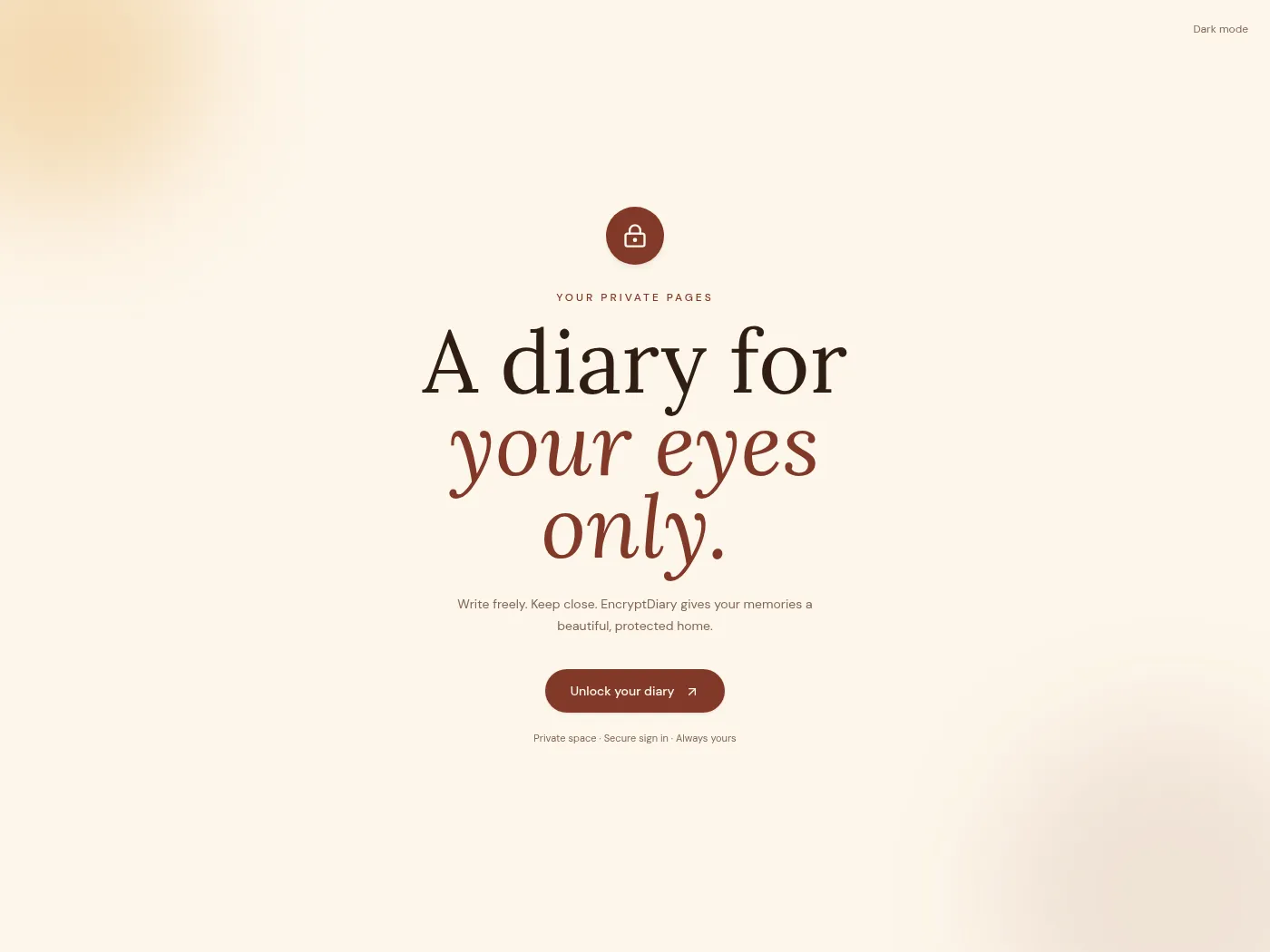 EncryptDiary