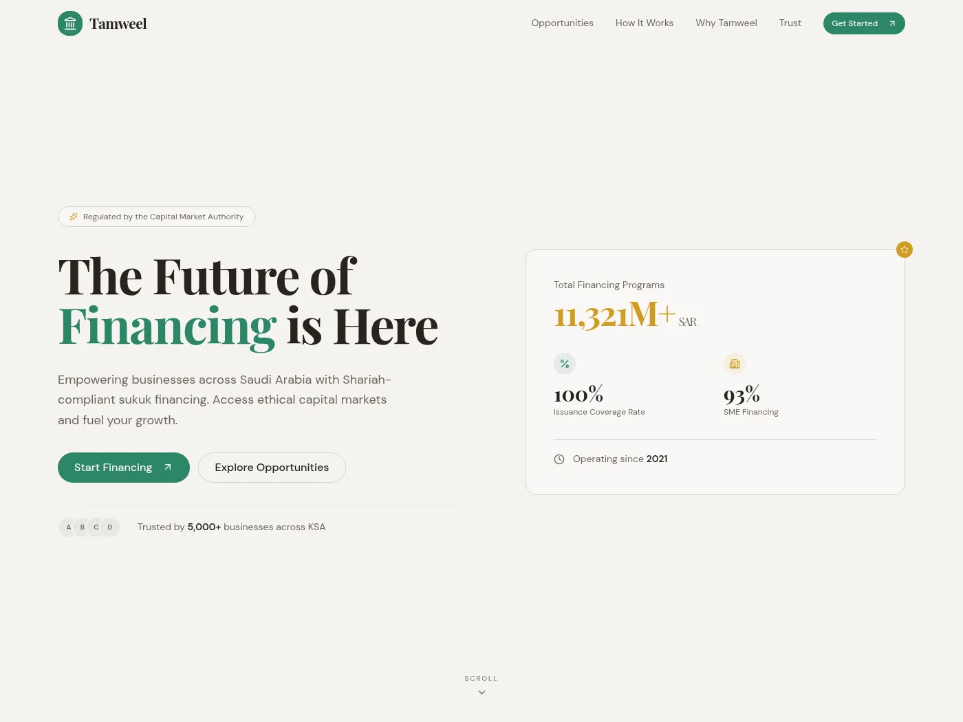 Fintech KSA Landing