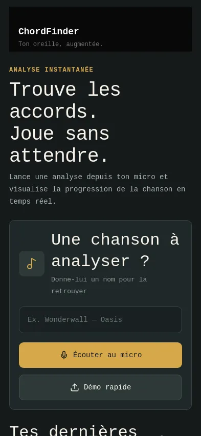 ChordFinder Mobile