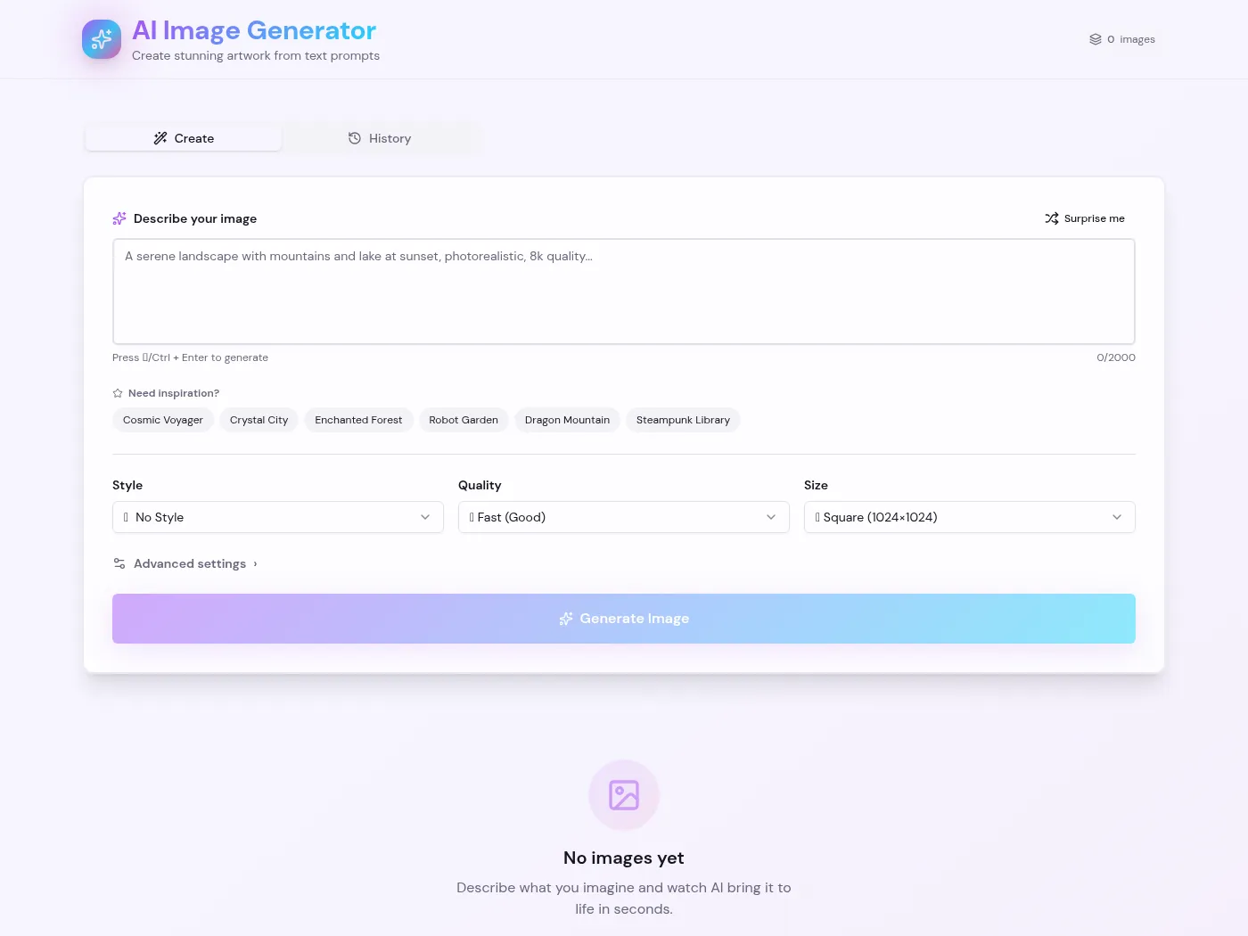 AI Image Generator
