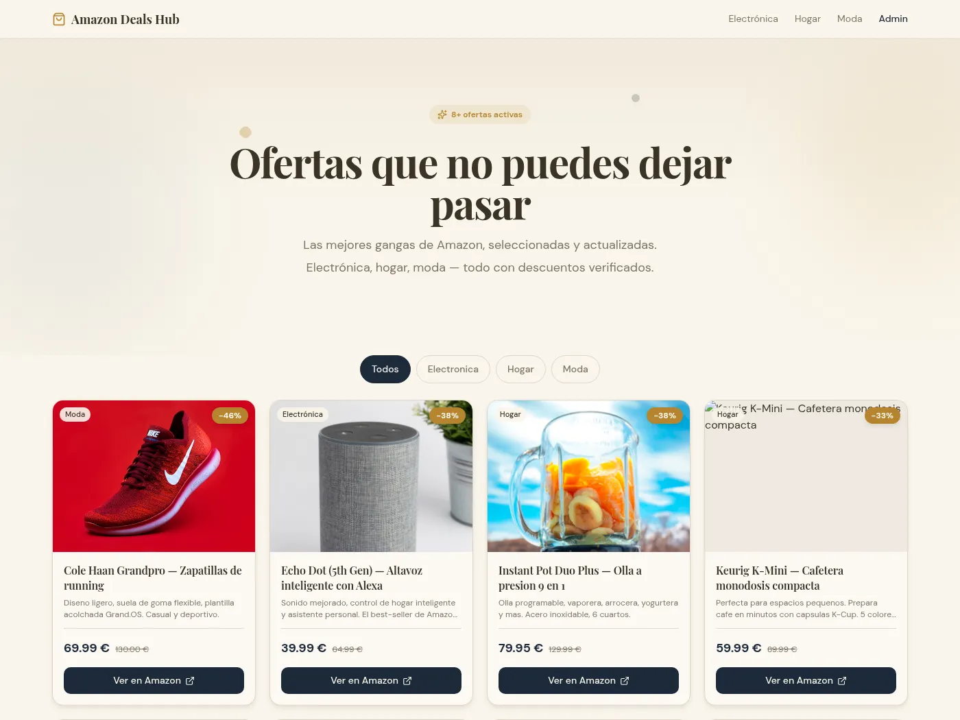Amazon Deals Hub