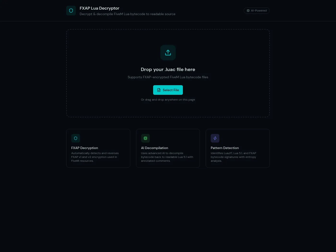 FXAP Lua Decryptor