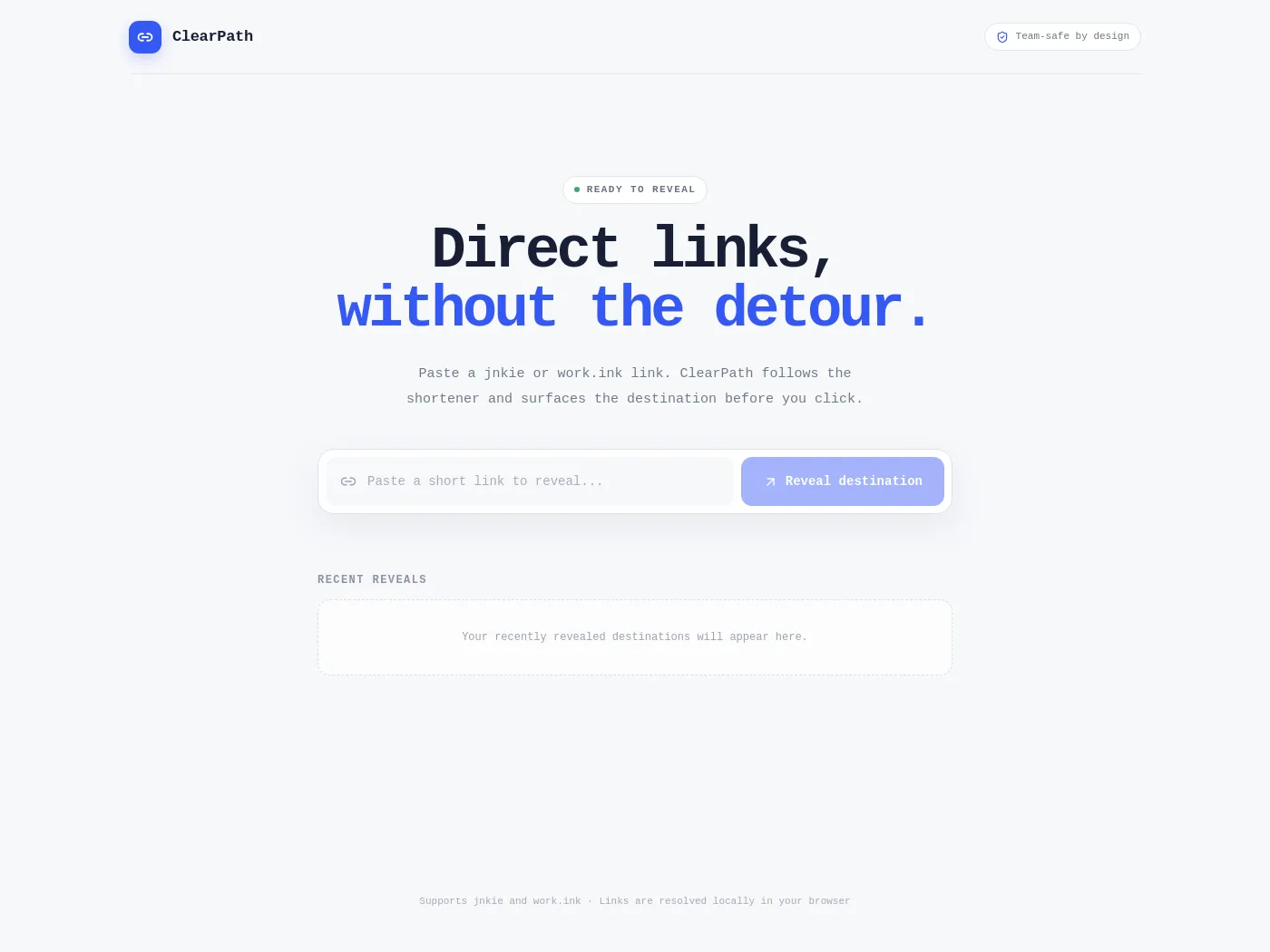 ShortLink Revealer Extension