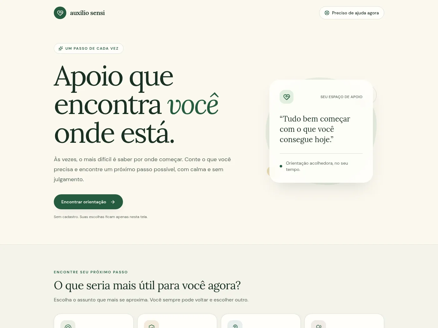 Auxílio Sensi