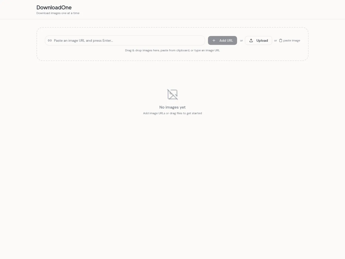 DownloadOne Image Helper