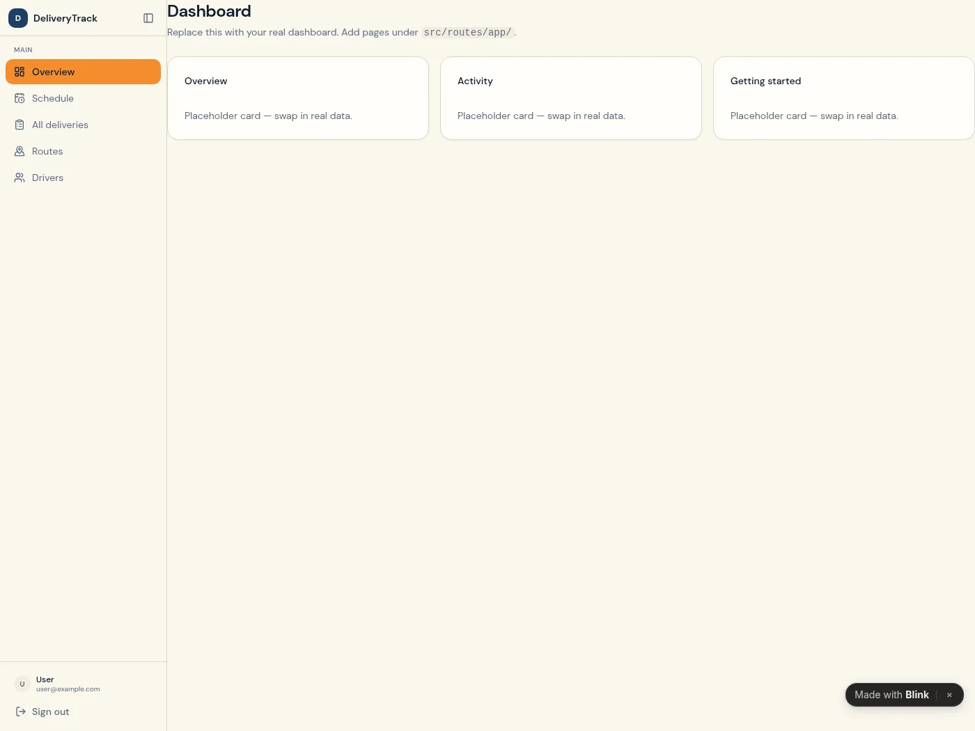 DeliveryTrack