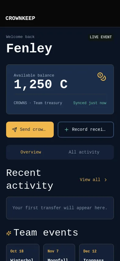 LARP Wallet Mobile