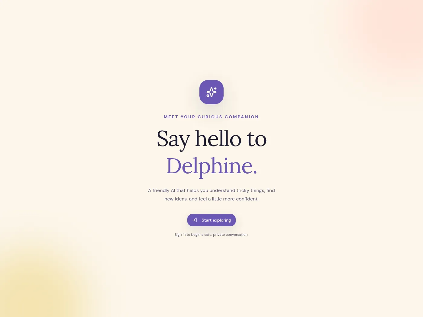 Delphine AI Chatbot