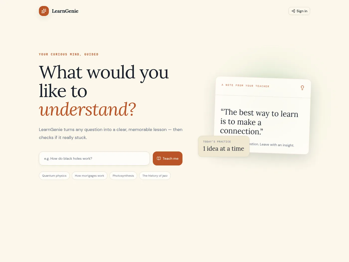 LearnGenie