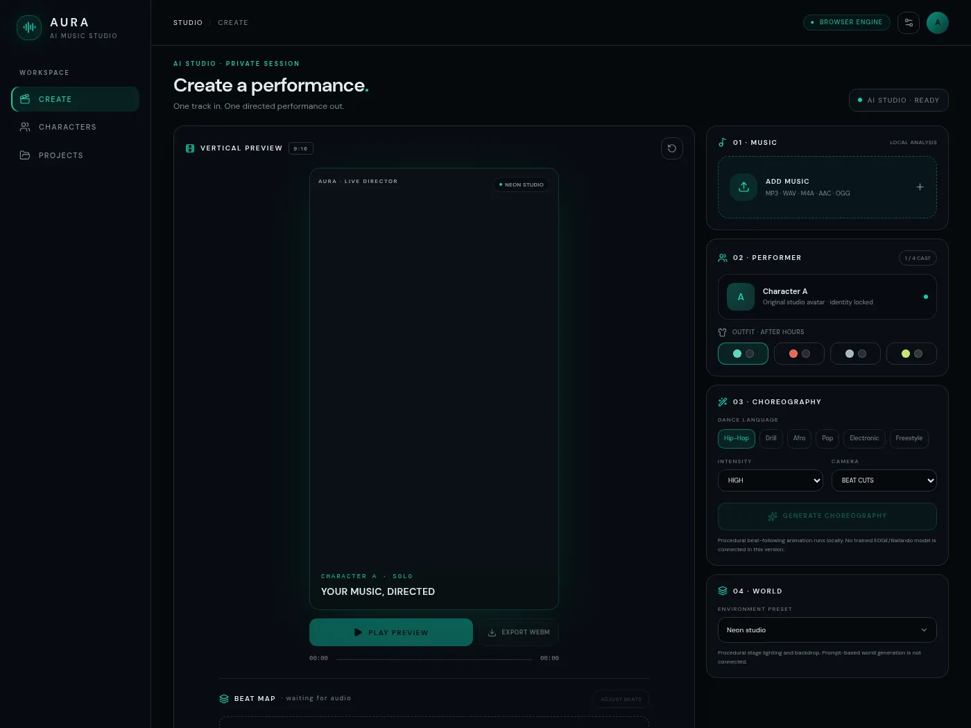 AURA AI Studio