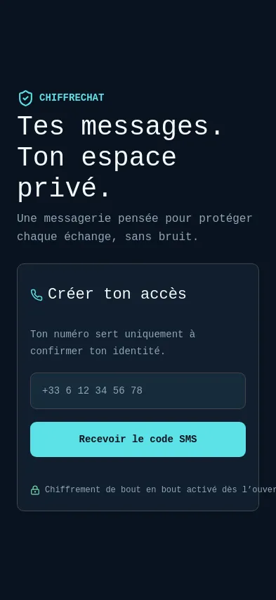 ChiffreChat Mobile