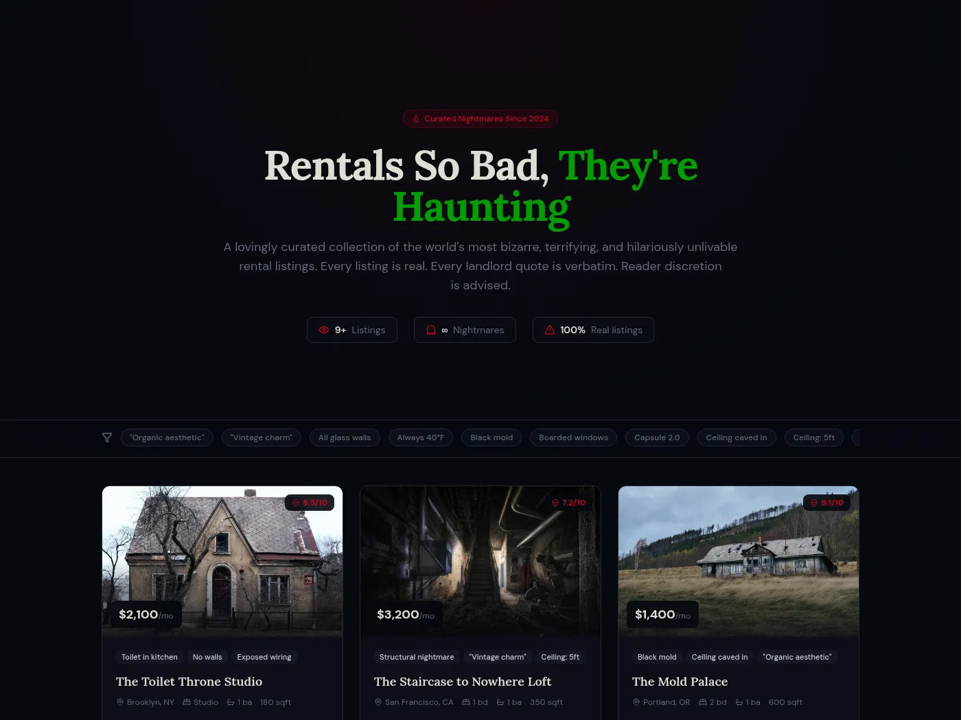 Horrific Housing Hub