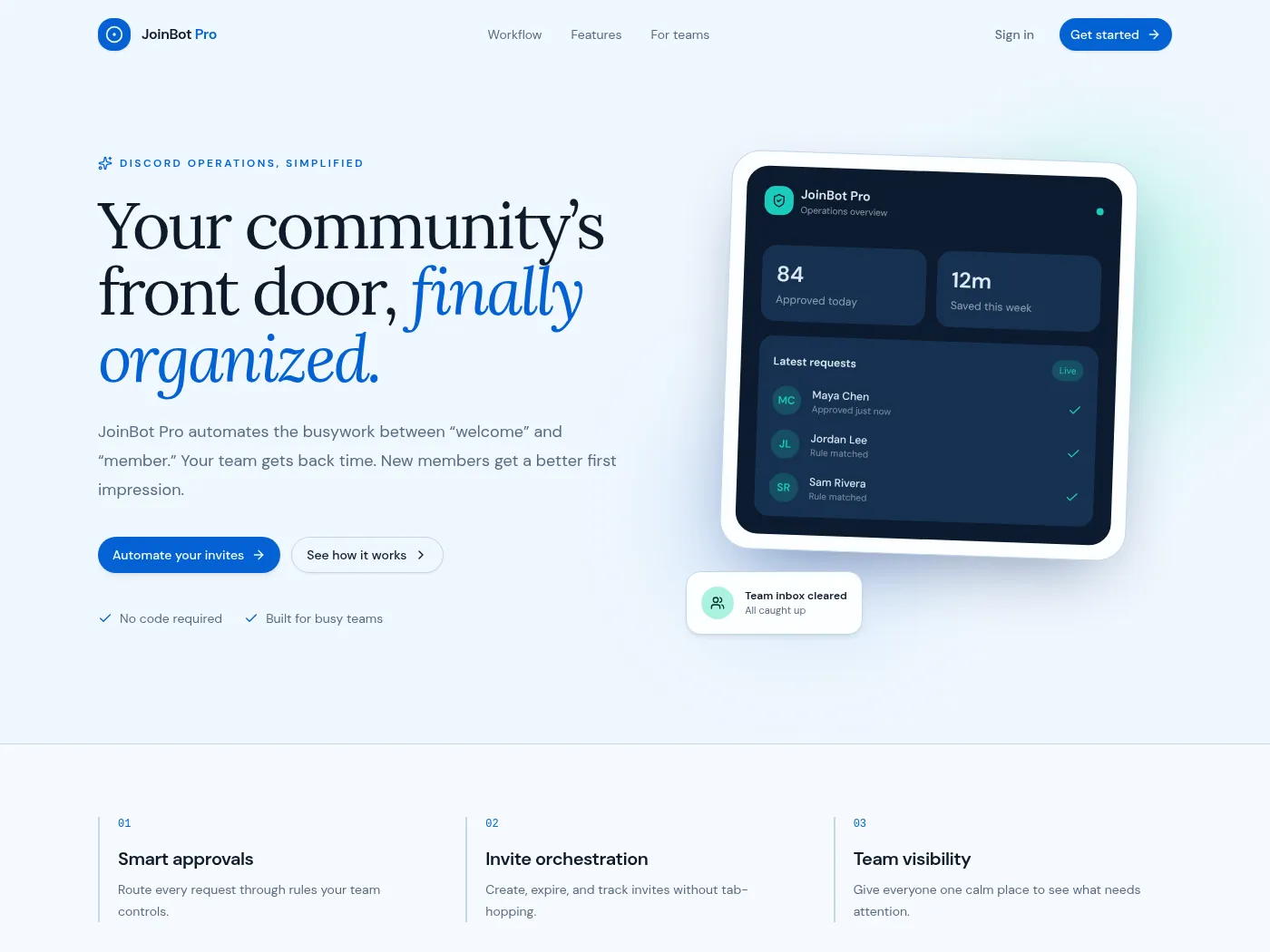Discord JoinBot Pro