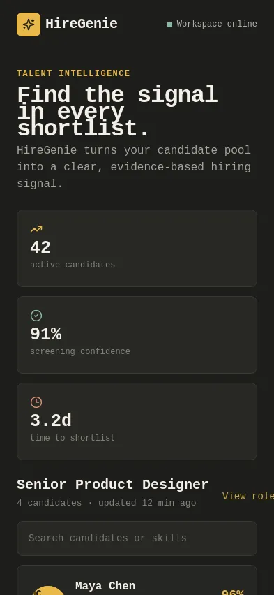 HireGenie AI
