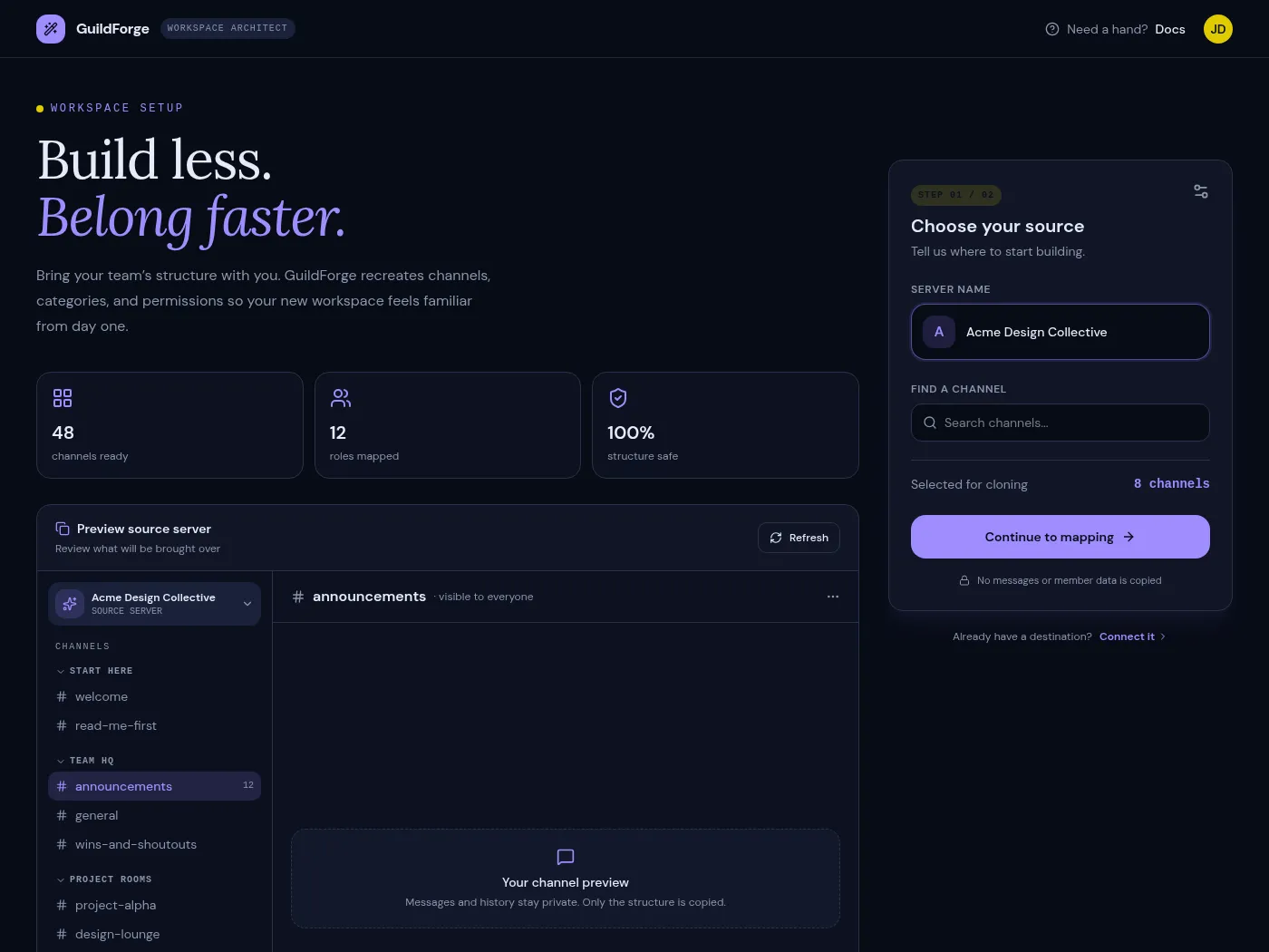 Discord Server Cloner