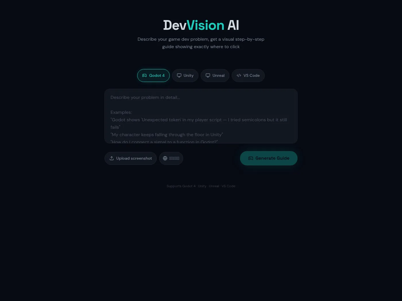 GameDev Guide Builder
