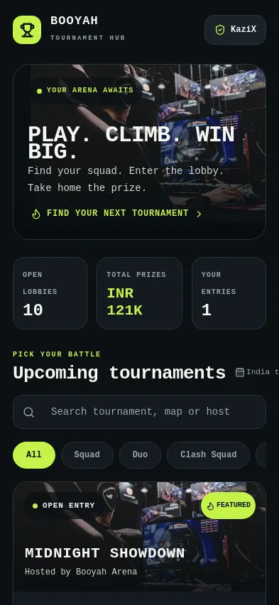 FF Tournament Hub