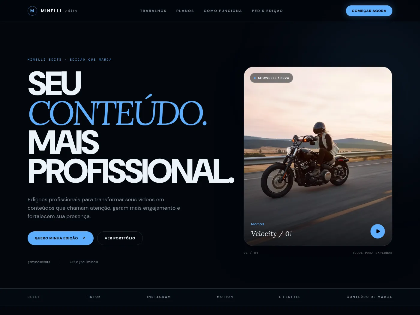 Minelli Edits Pro Site