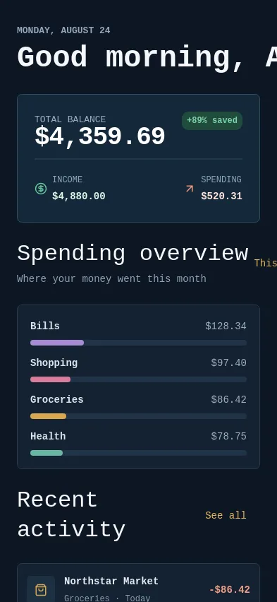 Pocket Finance Tracker