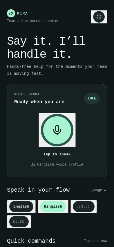 Polyglot Voice Assistant