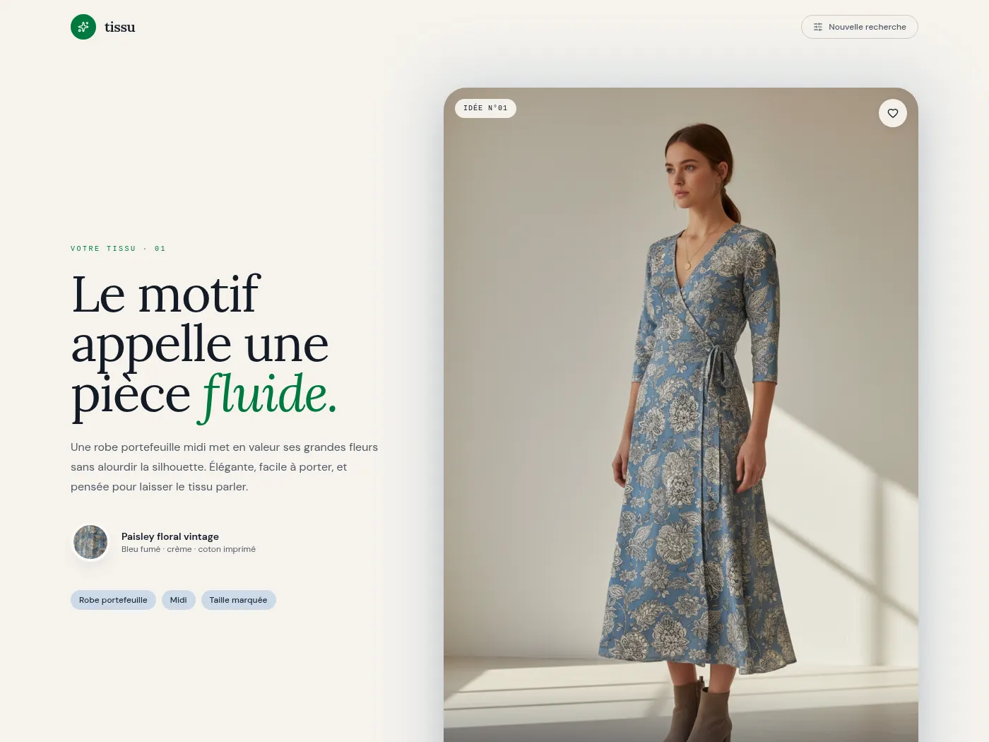 Tissu Style Finder