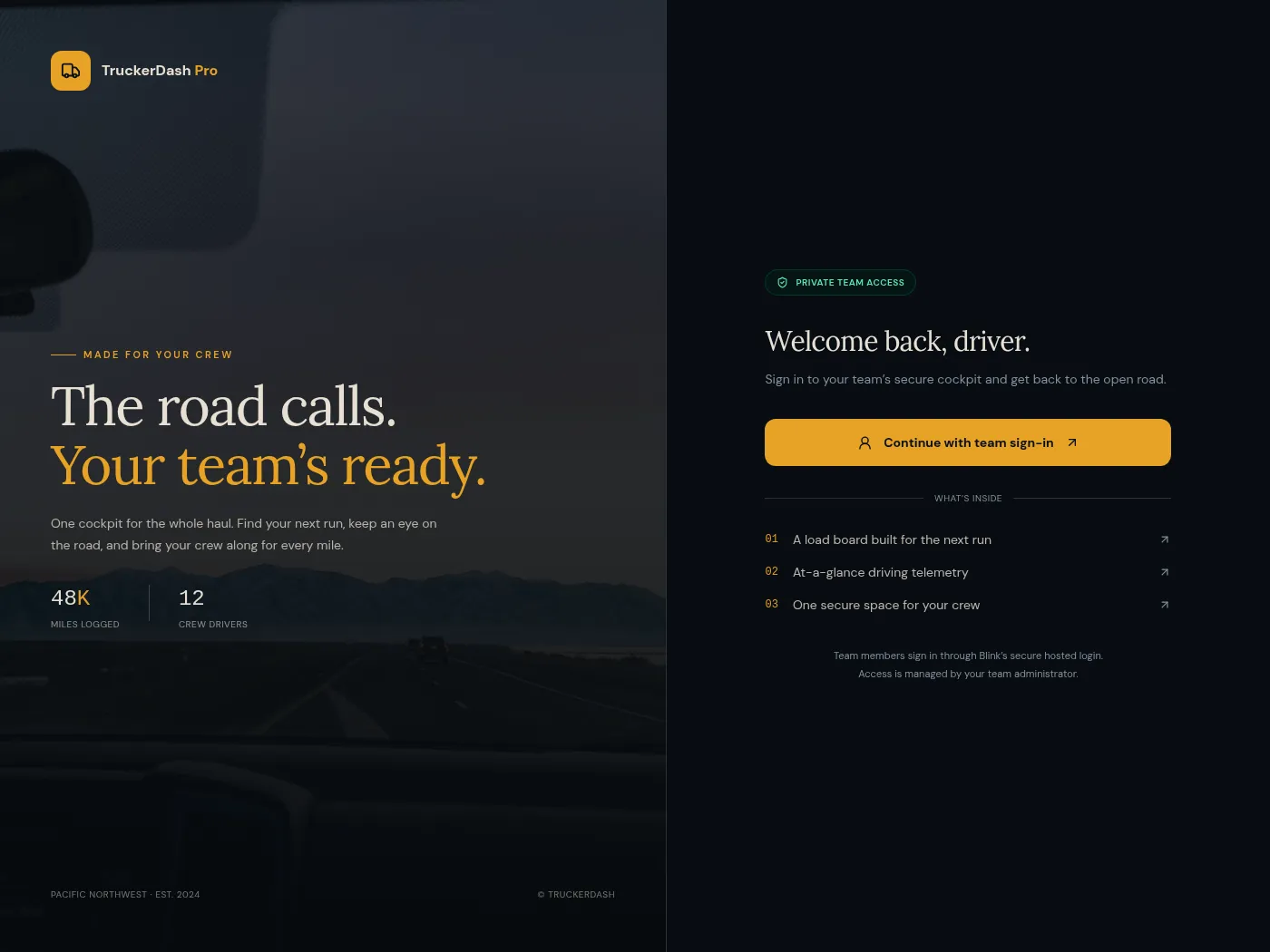 TruckerDash Pro