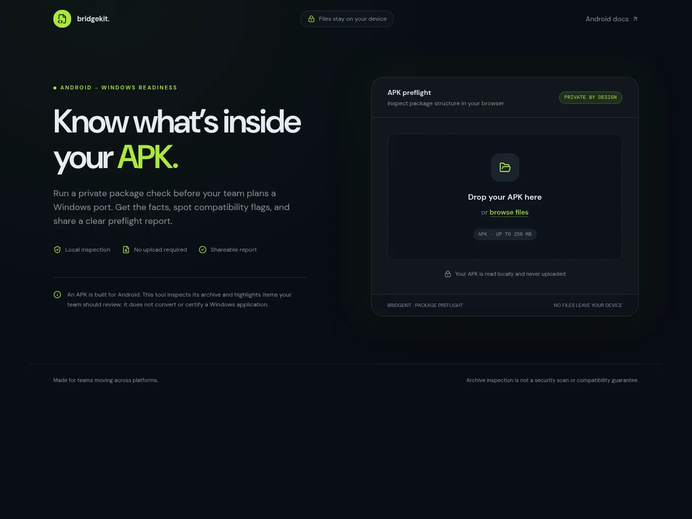 APK to EXE Converter
