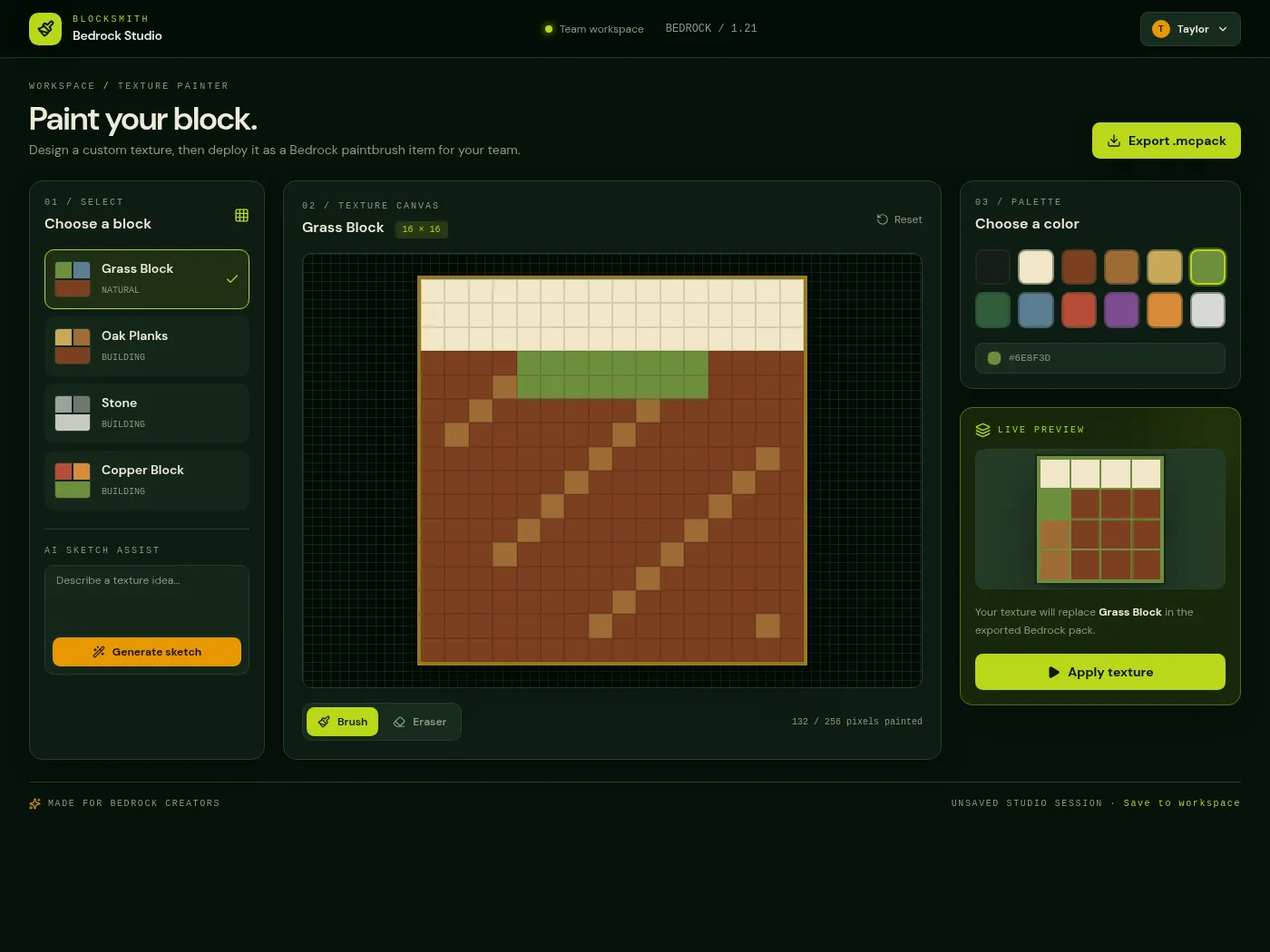 Bedrock Mod Creator