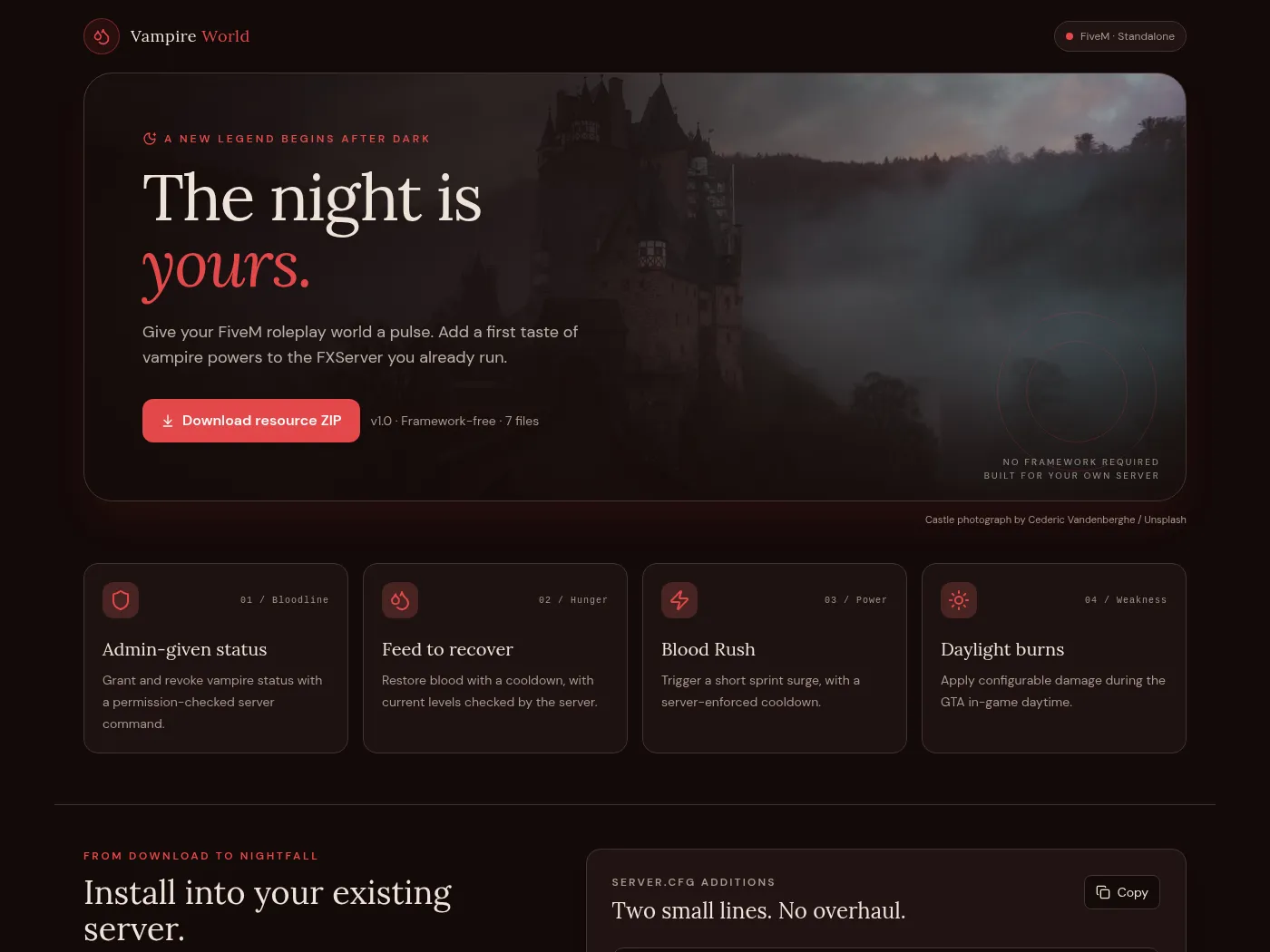 Vampire World for FiveM