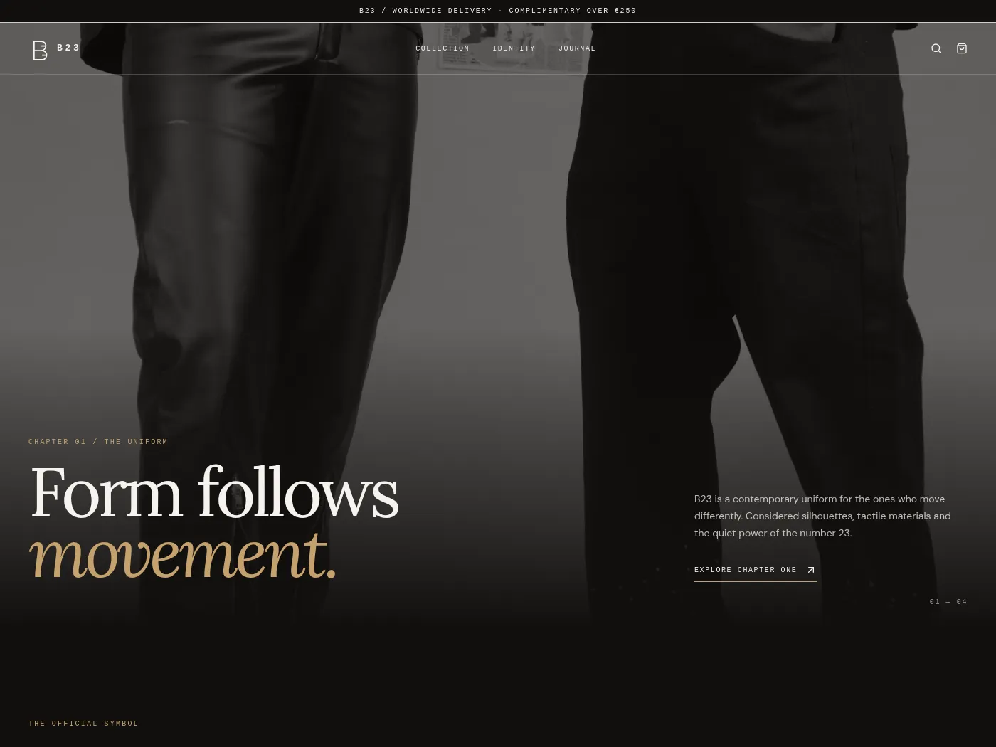 B23 Luxe Identity Suite