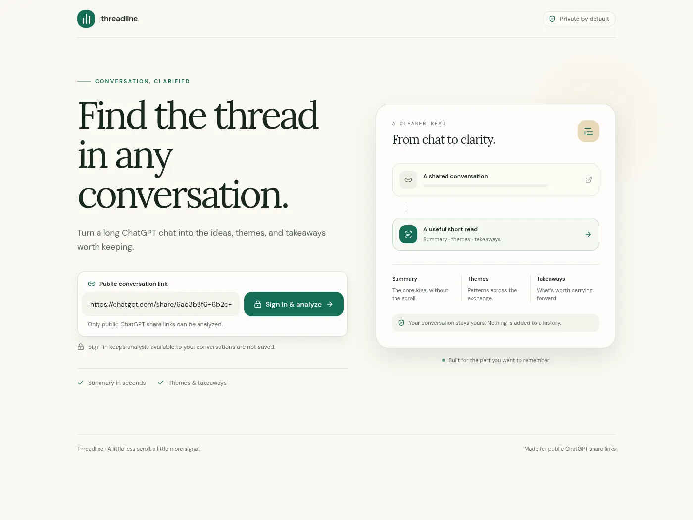 ChatGPT Share Analyzer