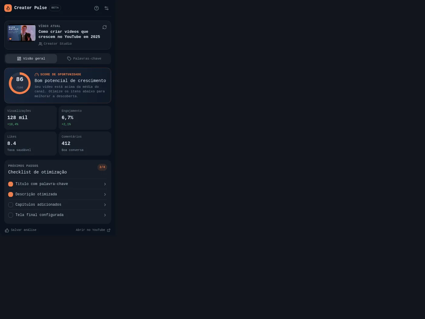 YouTube VidIQ Clone