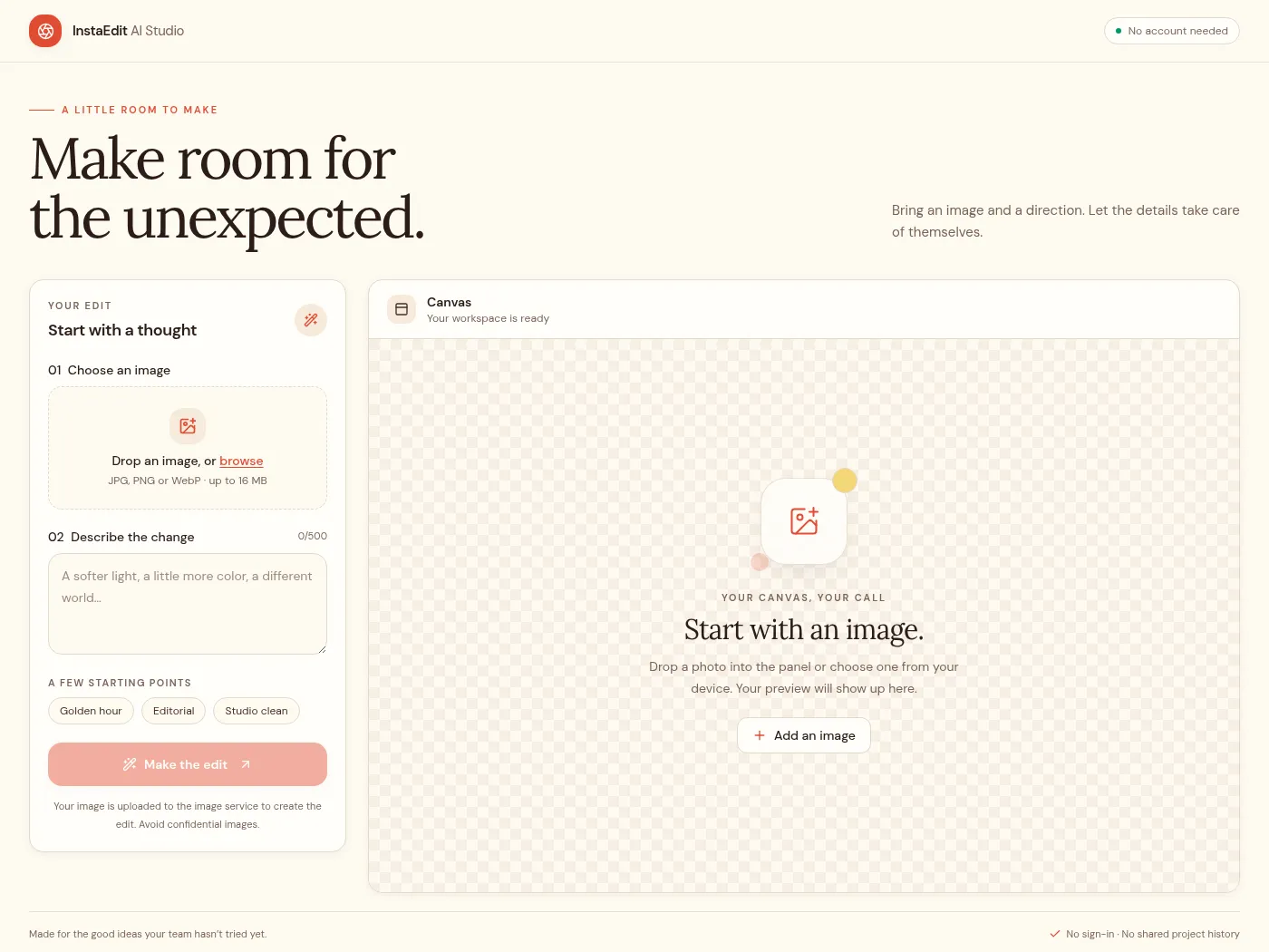 InstaEdit AI Studio