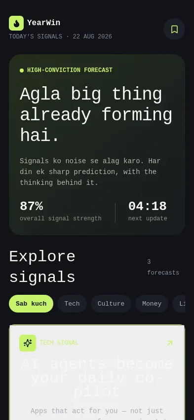 YearWin Predictor