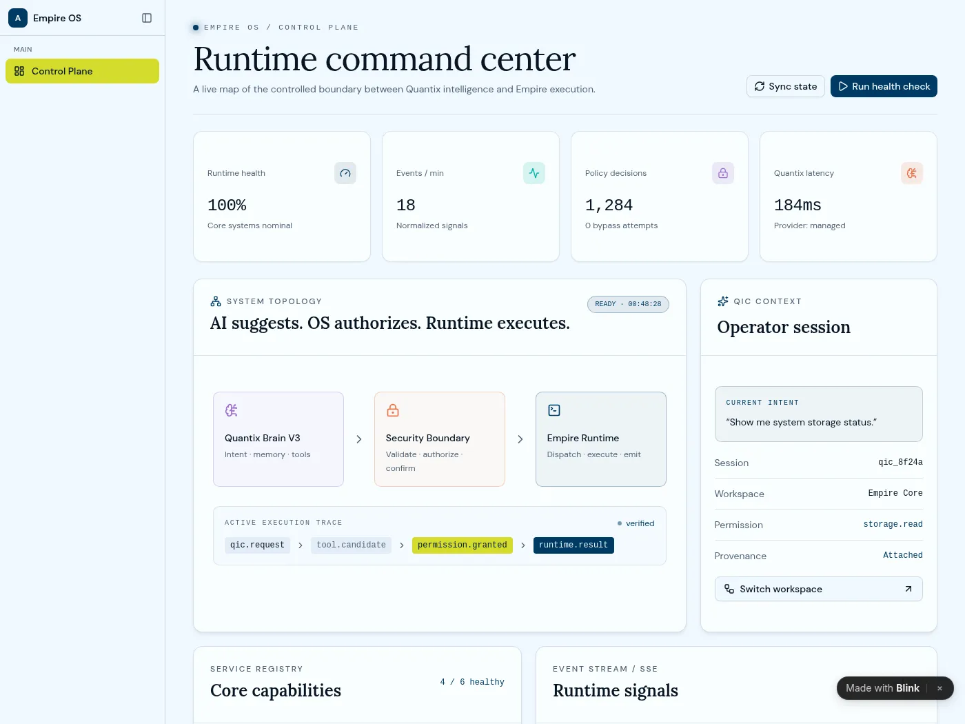 Empire OS Platform