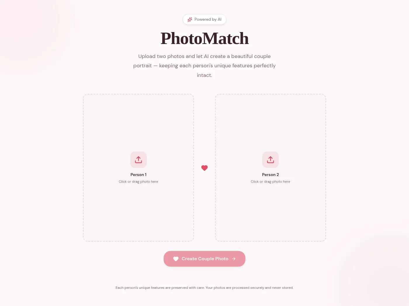 PhotoMatch Couple Creator