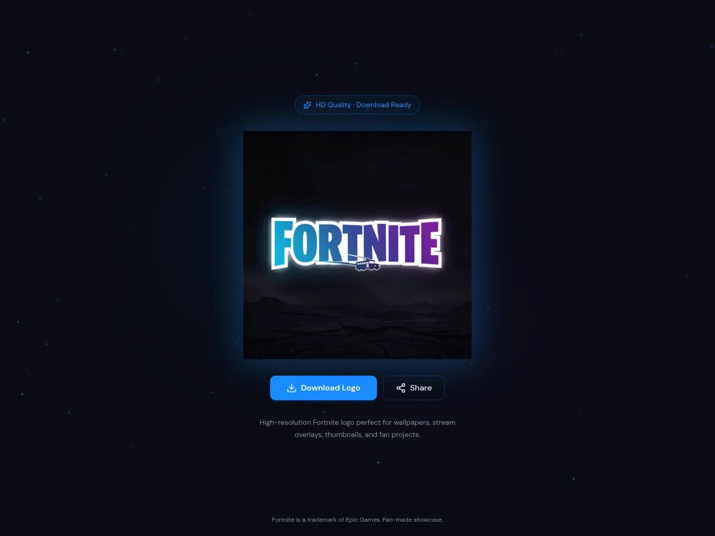 Fortnite Logo Showcase