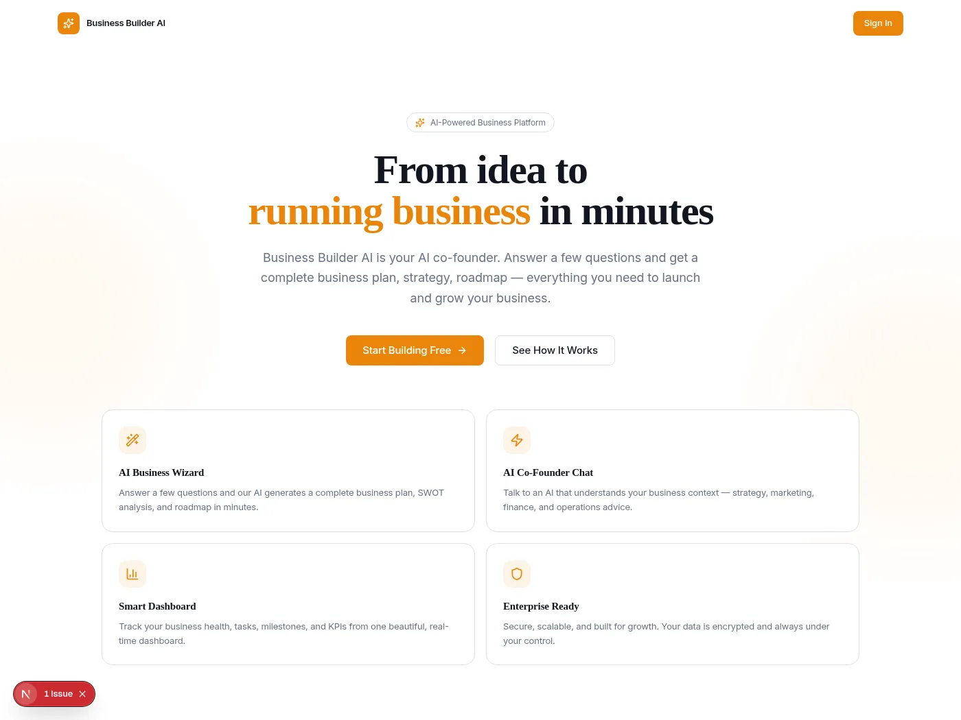 Business Builder AI Suite