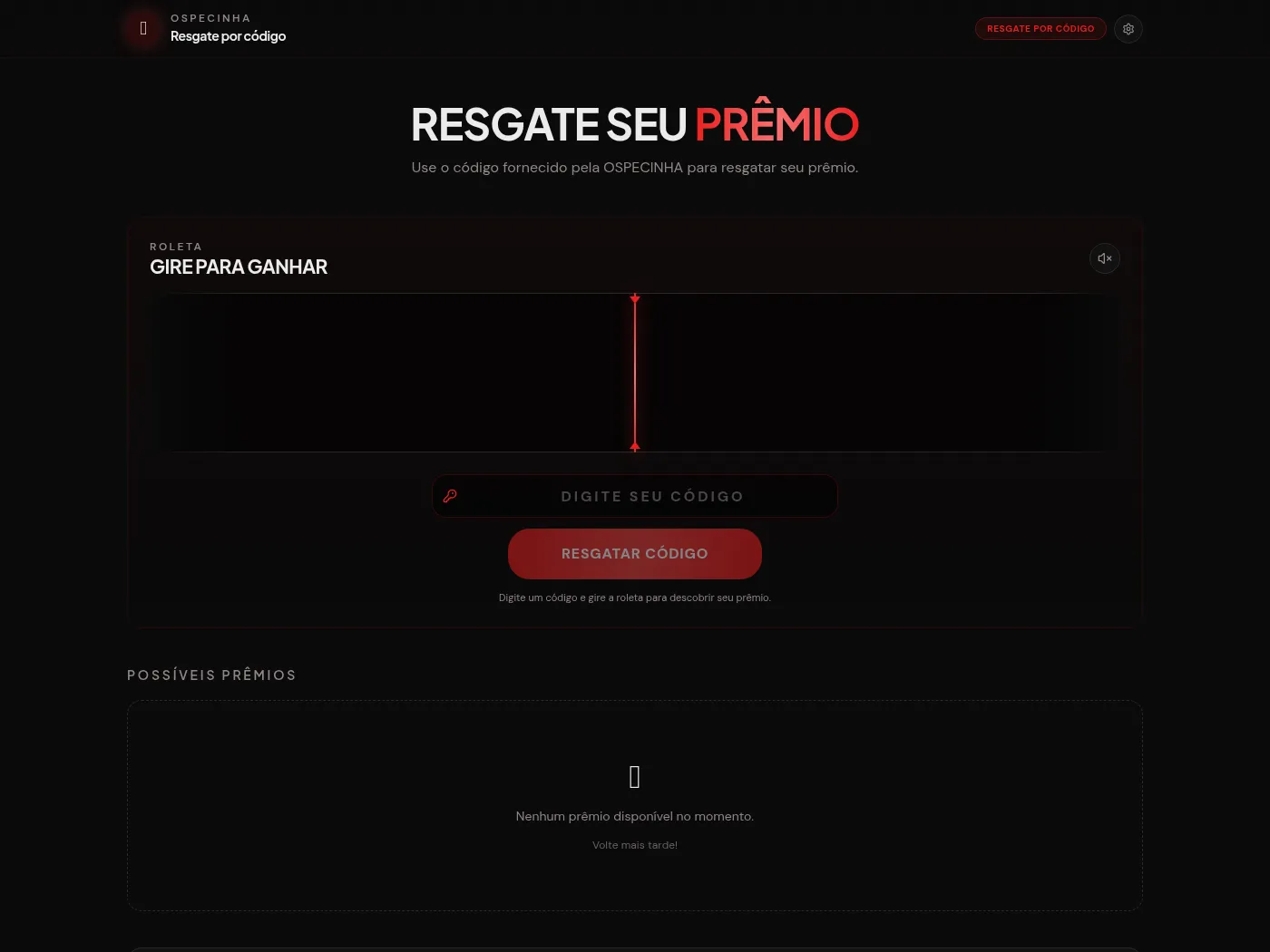 Ospecinha Shopping Site