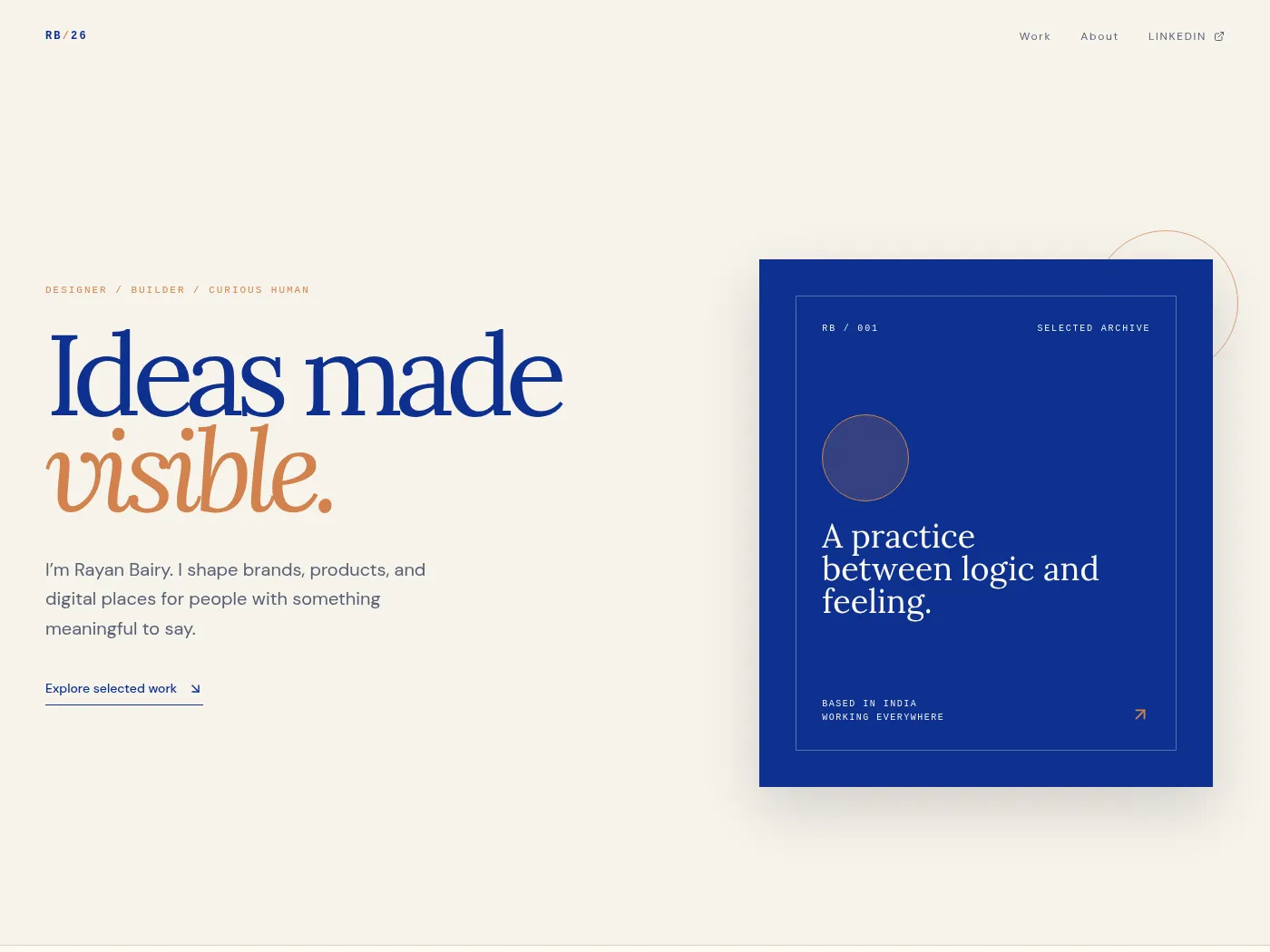 Rayan Bairy Portfolio