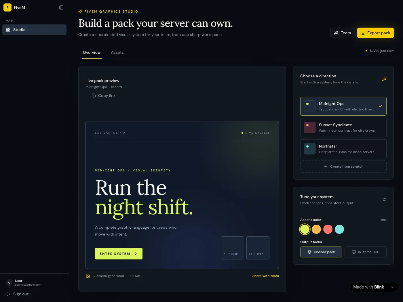 FiveM Graphics Pack Builder